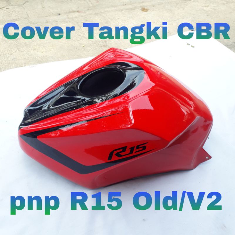 Jual Cover Tangki Yamaha R15 V1/V2 Model CBR250R | Shopee Indonesia