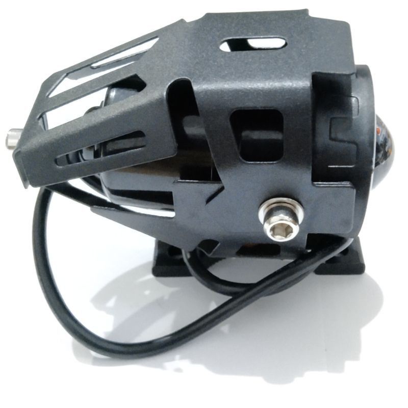 Jual lampu tembak sorot U7 mini transformer angel eye blue demon red ...