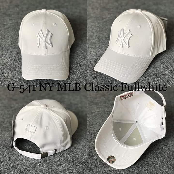 Jual Topi Baseball Caps NY MLB Classic Fullwhite New York | Shopee ...