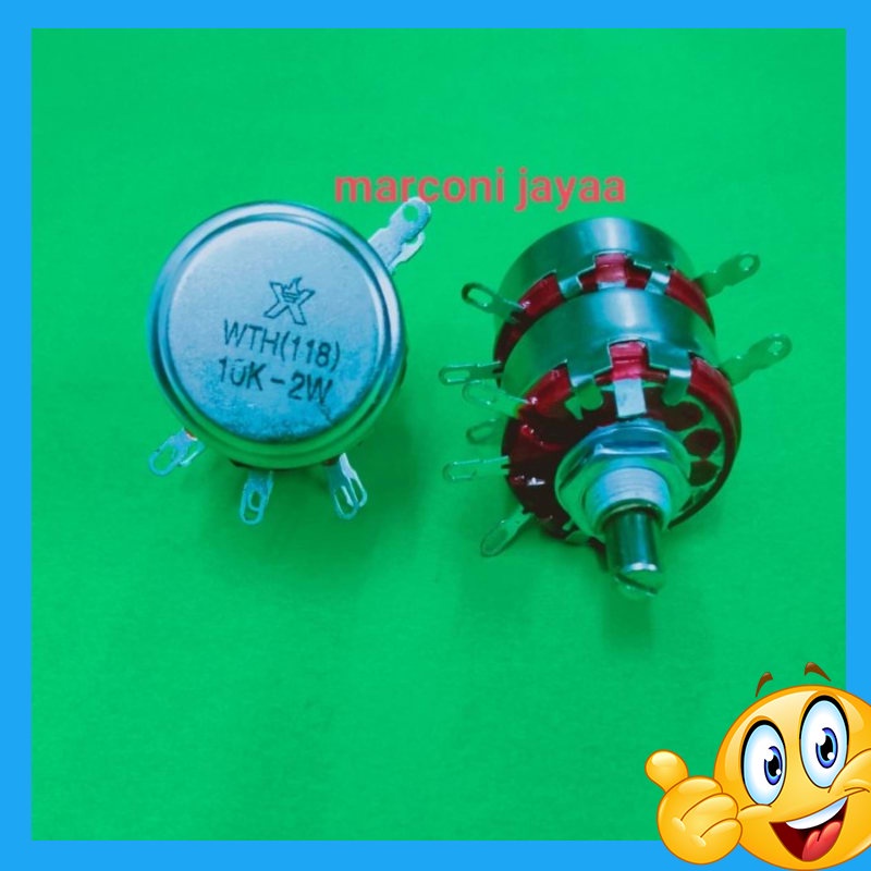 Jual potensio WTH 118 10k 2W stereo | Shopee Indonesia