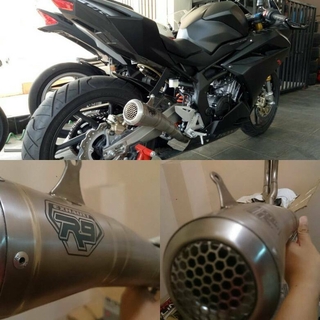 Jual knalpot r9 gp series titanium cbr250 rr / r25 / mt25 / ninja 250 ...