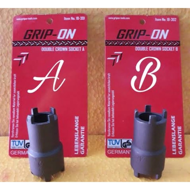 Jual KUNCI MAHKOTA // DOUBLE CROWN SOCKET untuk menahan / membuka kopling motor honda dll ...