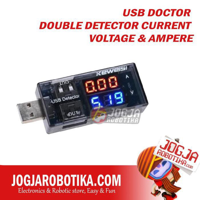 Jual Keweisi KWS-10VA USB Doctor Tester Detector Current Voltage ...