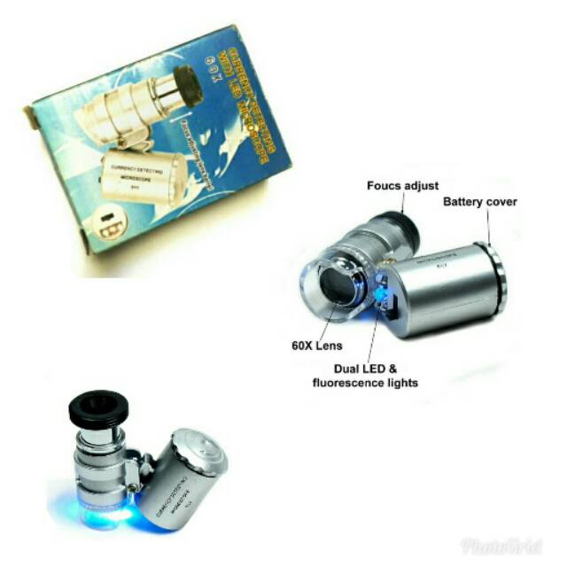 Jual Mini MIKROSKOP Portable 60x pembesaran | Shopee Indonesia
