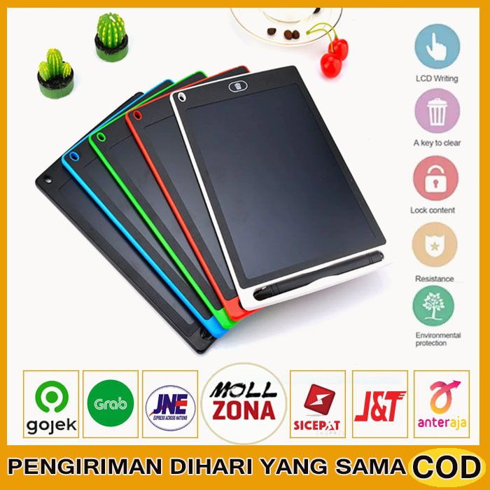 Jual ZM PAPAN TULIS TABLET DIGITAL ANAK IPAD LCD WRITING TAB DRAWING ...
