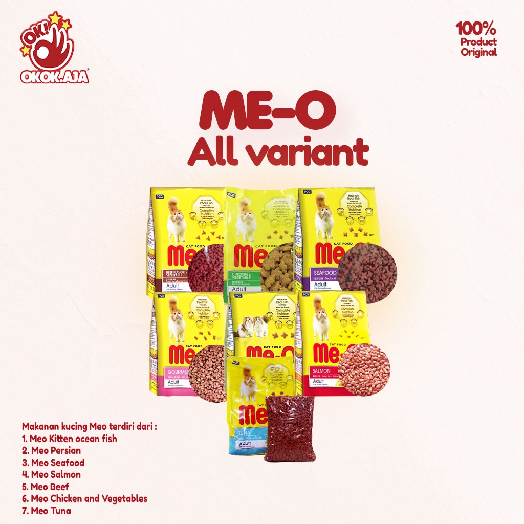 Jual MEO 500gr - 1kg Makanan Kucing Kering Premium murah - MEO Dryfood ...