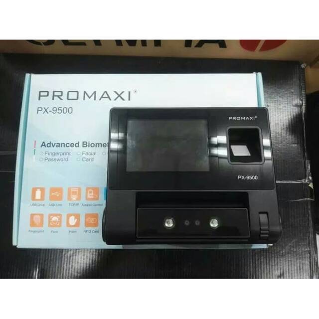 Jual MESIN ABSEN/ABSENSI/FINGERPRINT PROMAXI 9500/FACE/FINGER/RFID ...