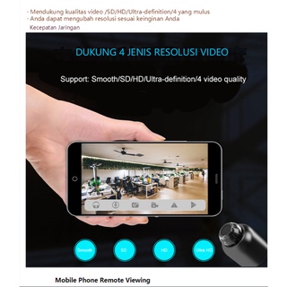Jual UHD 1440P Hidden Camera Cctv Kecil Tersembunyi Kamera Pengintai ...