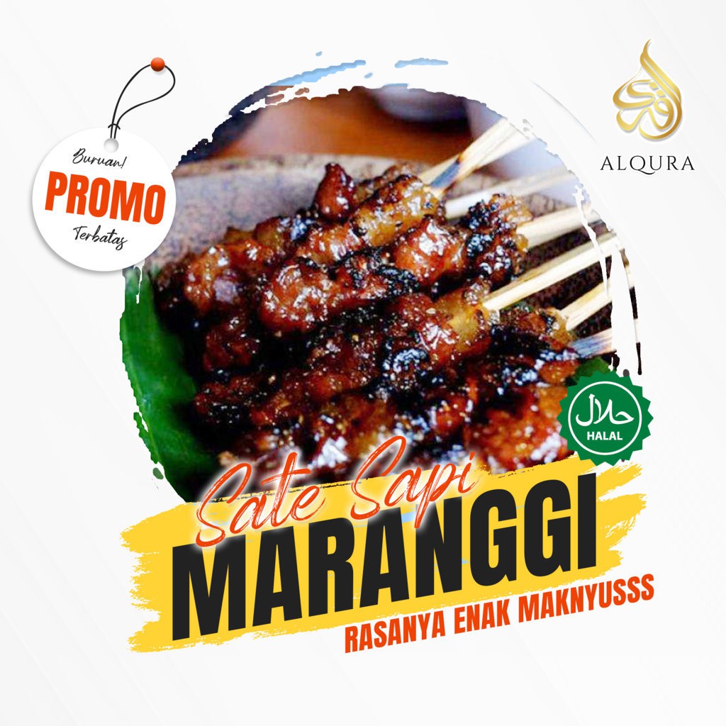 Jual Sate Maranggi Frozen Siap Panggang / Bakar isi 20 Tusuk | Shopee ...