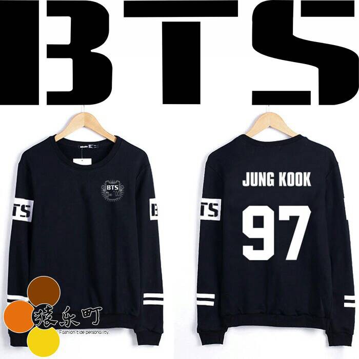 Jual KAOS TANGAN PANJANG BTS 01/T SHIRT LENGAN PANJANG BTS 01 - Hitam ...