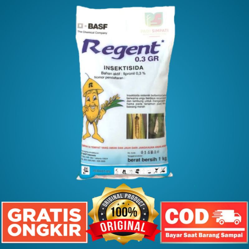 Jual REGENT 0.3 GR KEMASAN REPACK 100 GRAM INSEKTISIDA HAMA SEMUT RAYAP ...