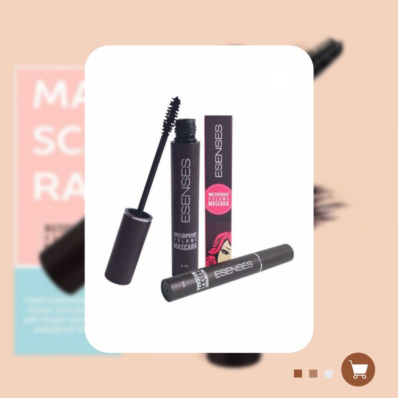 Jual Maskara waterproof esenses 8ml asli bpom | Shopee Indonesia