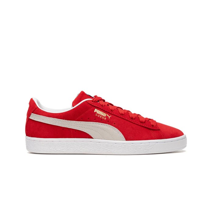 Jual PUMA SUEDE CLASSIC XXI RED WHITE - 37491502 | Shopee Indonesia