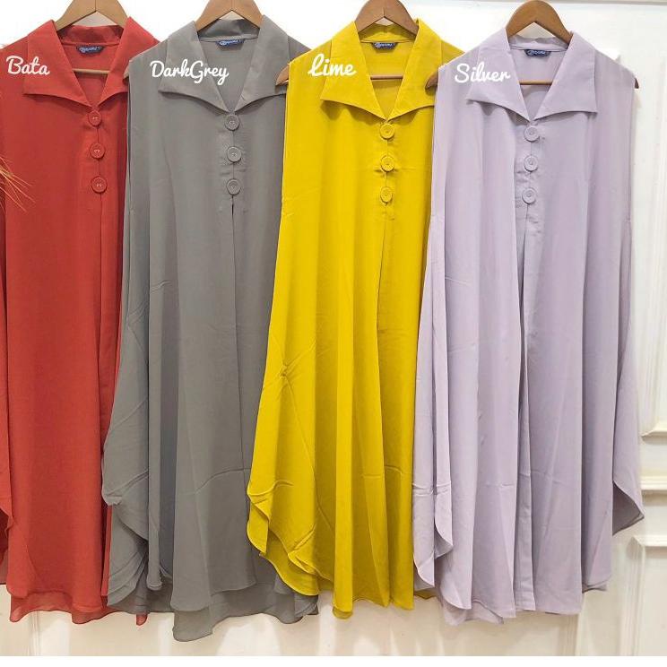 Jual き Sheha Outer/Fashion Muslim/Outer /Outer Sifon/Outer Murah/Outer ...