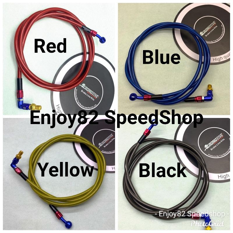 Jual Selang Kabel Rem Belakang model swits Warna Kepala Bengkok 2 meter ...