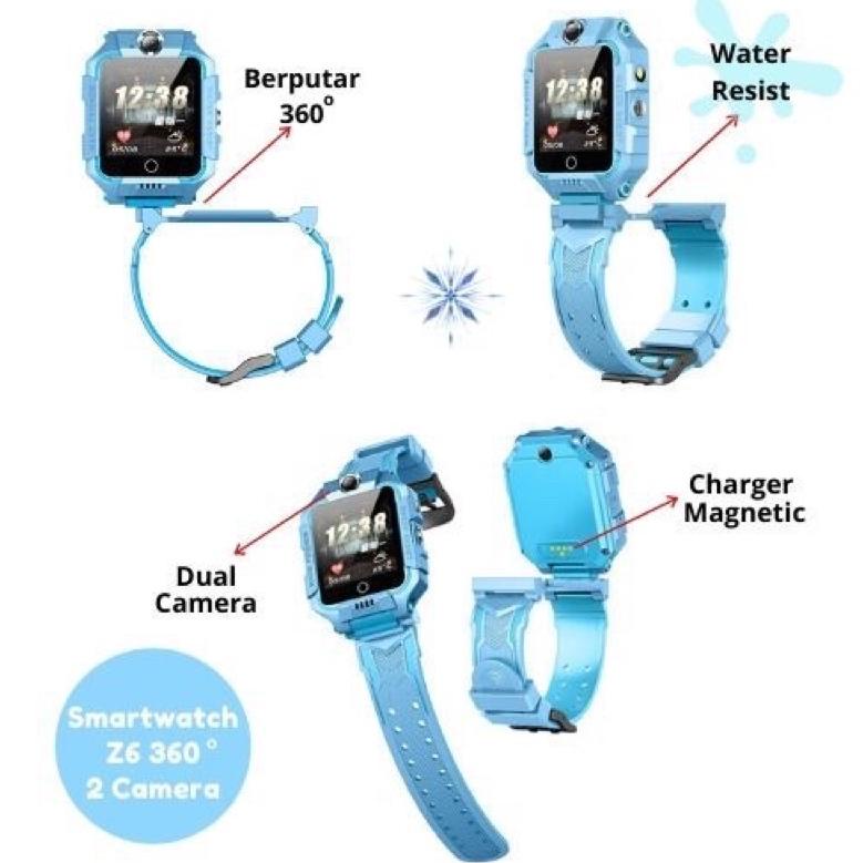 Jual Mall [COD ️] Anti Air Jam Tangan IMO Z6 Frozen Waterproof Dual ...