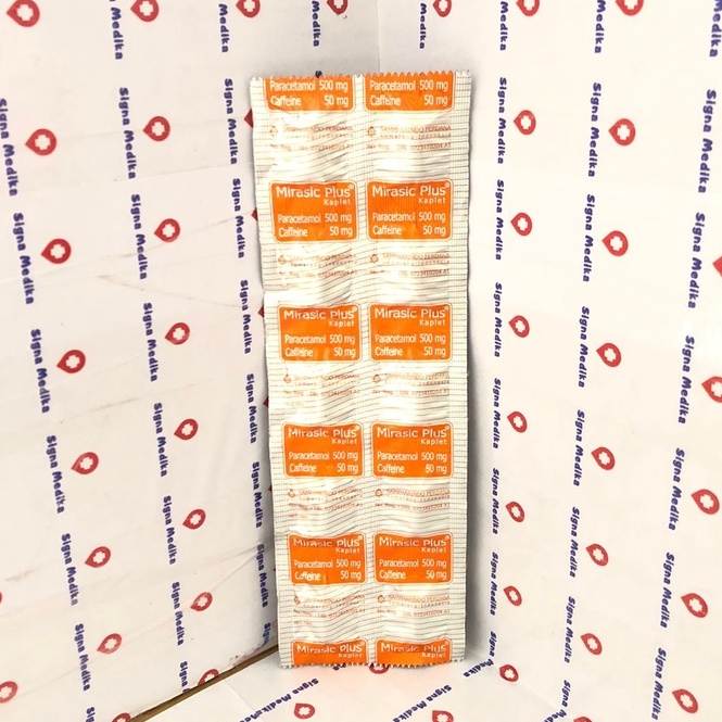 Jual Mirasic Plus Isi 10 Kaplet - Obat Demam & Sakit Kepala | Shopee ...