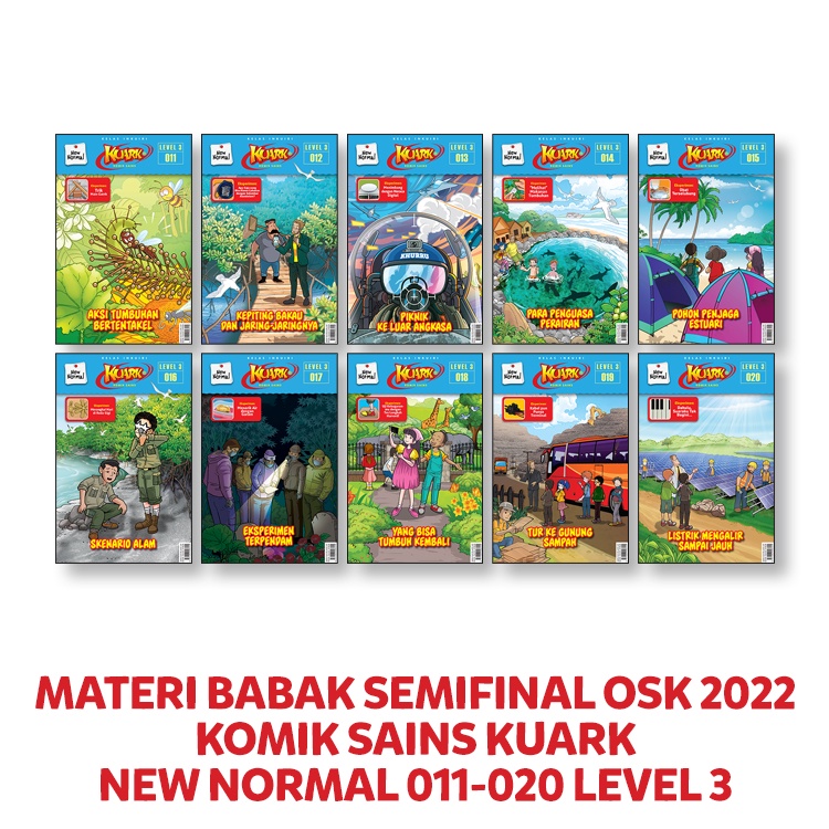 Jual KUARK - Paket Materi Babak Semifinal Olimpiade Sains Kuark (OSK) 2022 semua level | Shopee ...