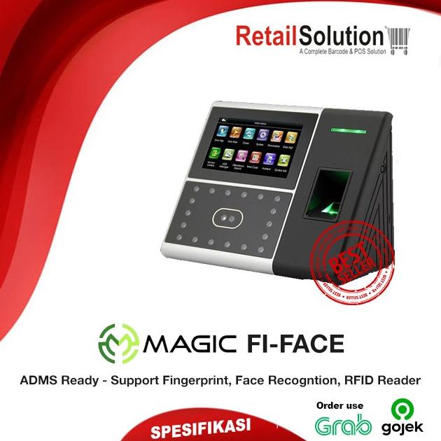 Jual Mesin Absensi Magic Fi Face Adms Fingerprint Face Rfid Wajah Shopee Indonesia