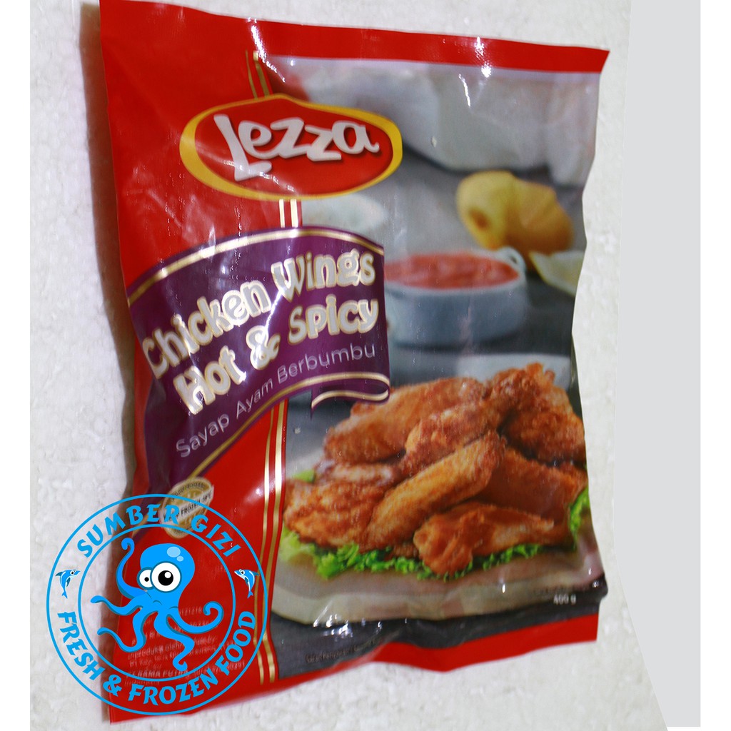 Jual LEZZA CHICKEN WINGS HOT & SPICY | Shopee Indonesia