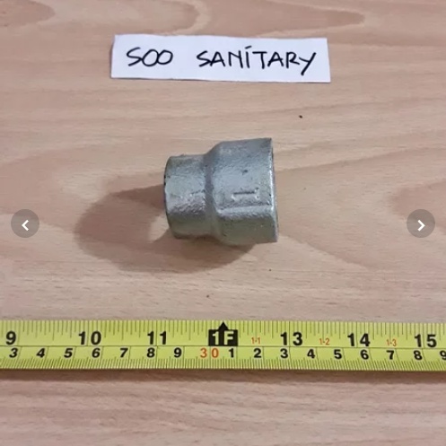 Jual Verlop Socket Besi 1 x 3/4 Galunggung Sok Galvanis G Brand Sock ...