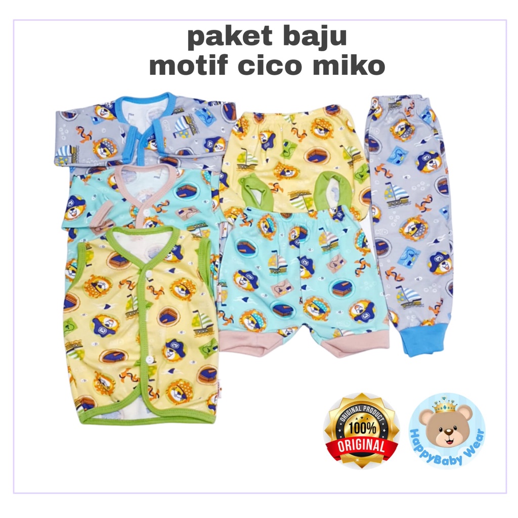 Jual paket baju New Born motif cico miko/paket hadiah bayi/paket hemat ... Jual paket baju New Born motif cico miko/paket hadiah bayi/paket hemat ...