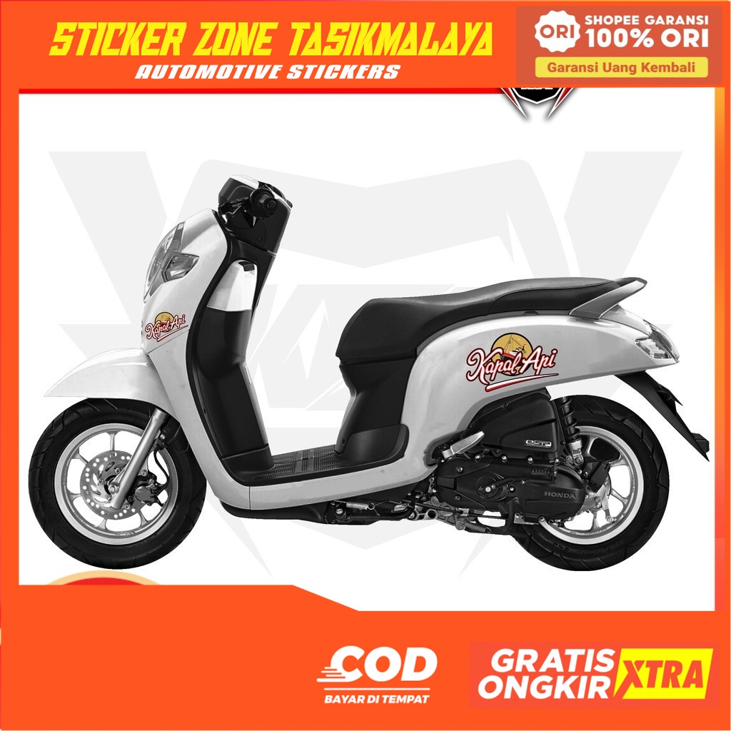 Jual Stiker Scoopy Striping Scoopy Kapal Api | Shopee Indonesia