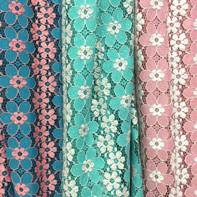 Jual Kain Brukat Motif Bunga 6 | Shopee Indonesia