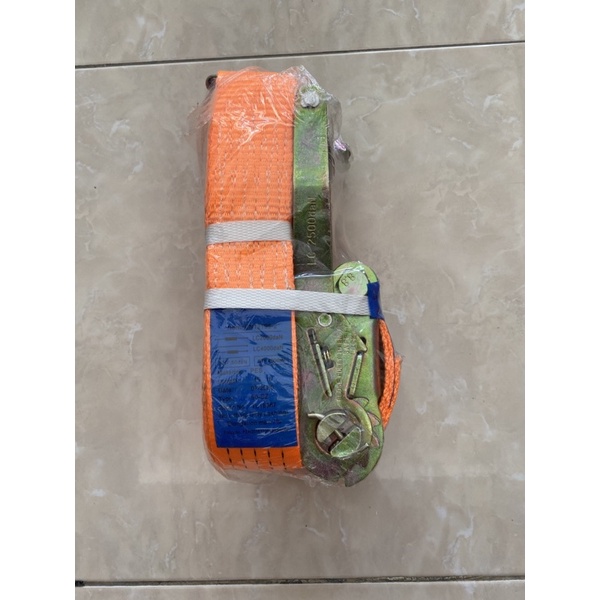 Jual tali rek truk tie down trek belt 2 inch tali tebal besi tebal ...