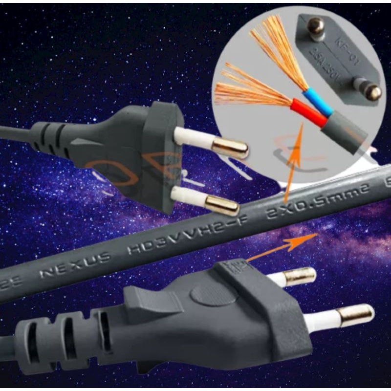Jual Kabel Kipas angin SNI/Kabel mixer dan peralatan elektronik lain ...