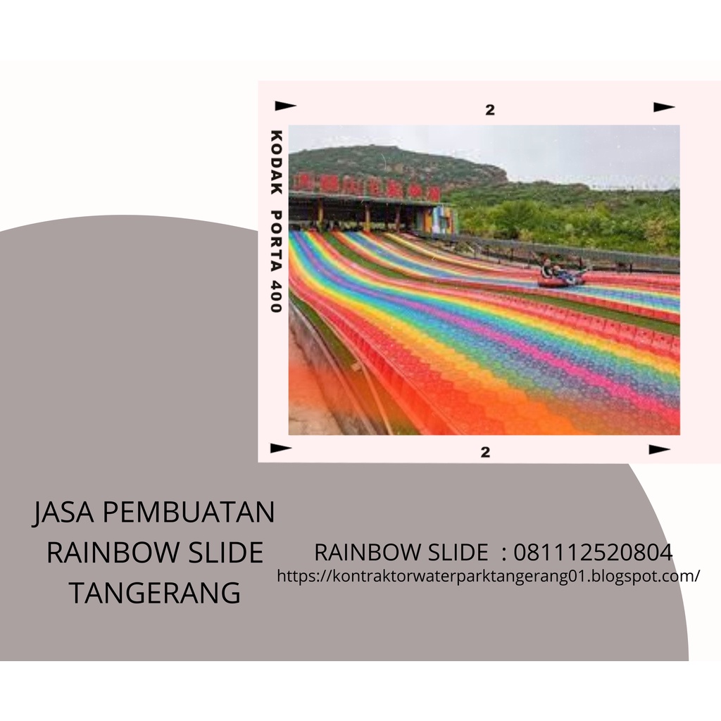 Jual KONTRAKTOR RAINBOW SLIDE JAKARTA PEROSOTAN PELANGI MURAH | Shopee ...