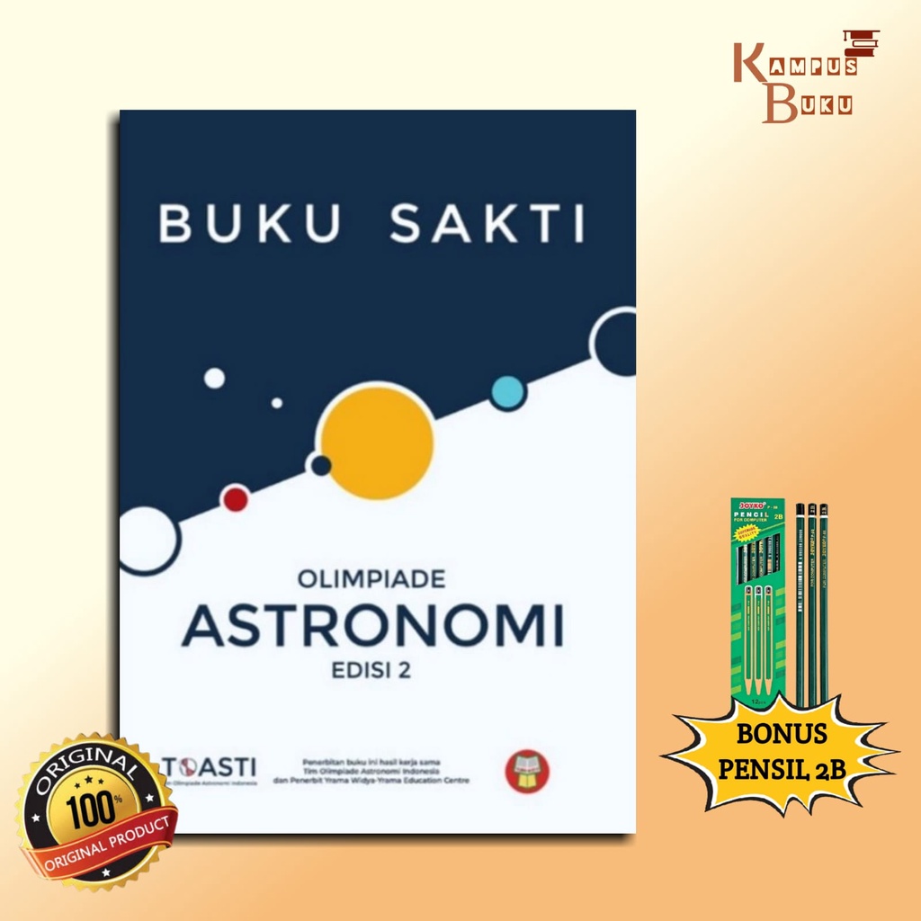 Jual BUKU SAKTI OLIMPIADE ASTRONOMI EDISI 2 | Shopee Indonesia