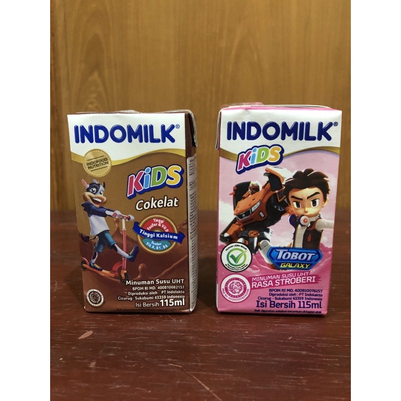 Jual INDOMILK Kids Susu UHT 115 ml | Shopee Indonesia
