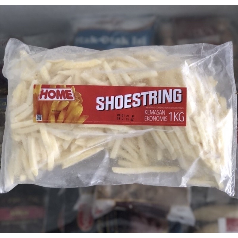 Jual Home Shoestring/ Kentang Goreng Beku / French fries 1kg | Shopee Indonesia