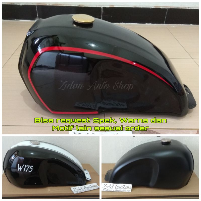 Jual Tangki Custom Tutup Drat Ulir Kastem W175 Tiger Megapro Byson ...