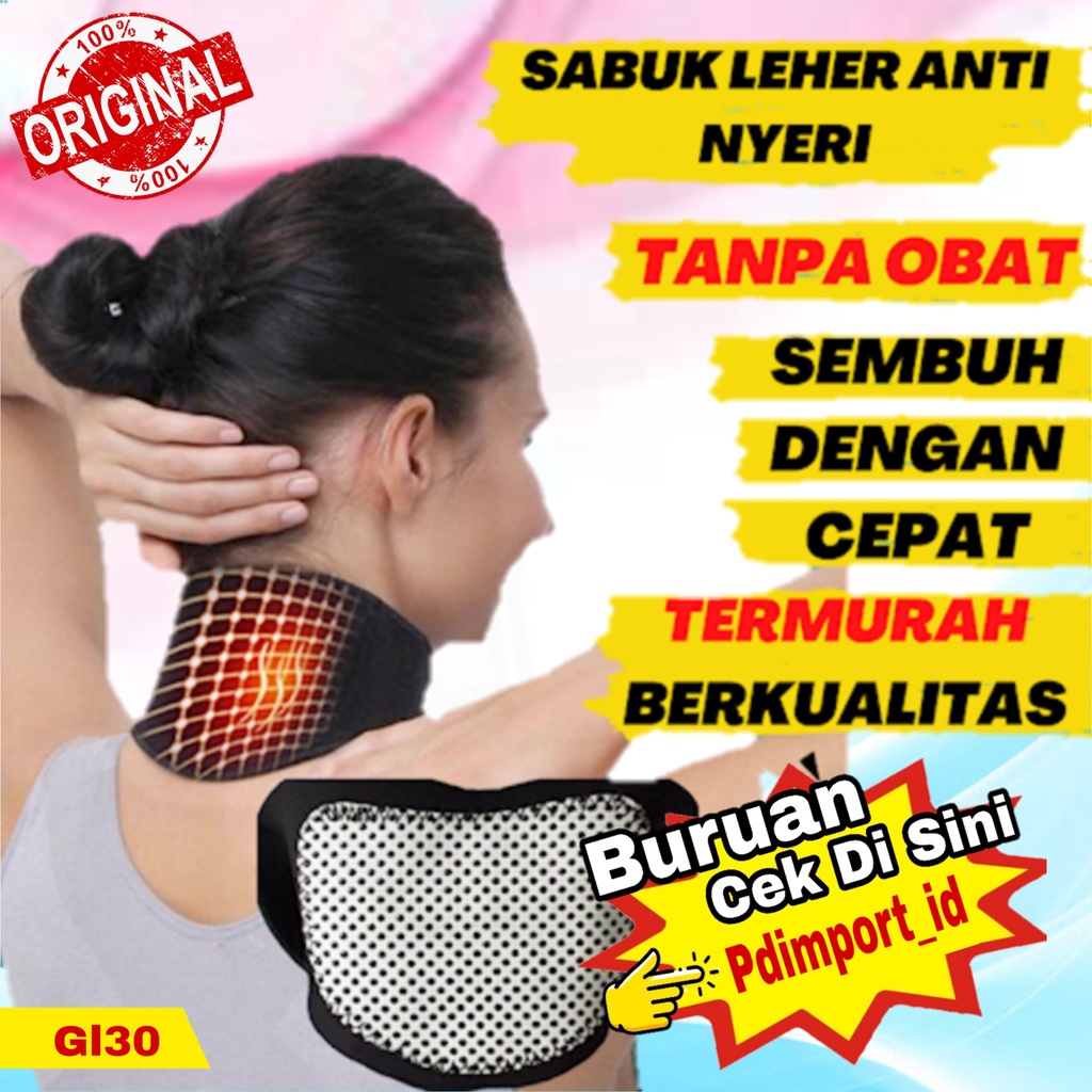 Jual Alat Terapi Leher Magnetic Tcare Tourmaline Neck Massager Therapy ...