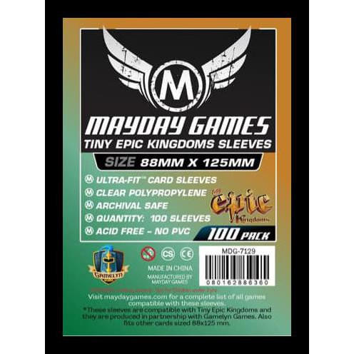 Jual Card Sleeves 88X125 Mm - Board Game - Tiny Epic Kingdoms Mayday ...