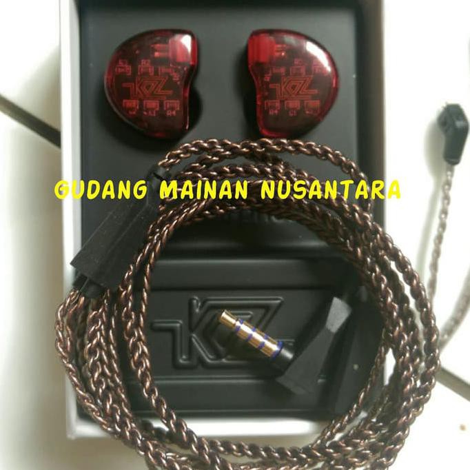 Jual COMPLETE BOX IEM KZ ZS10 + BLUETOOTH CABLE + GARANSI | Shopee ...