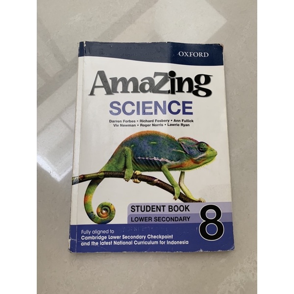 Jual Amazing Science Student / Textbook 8 ( lower secondary ) | Shopee ...