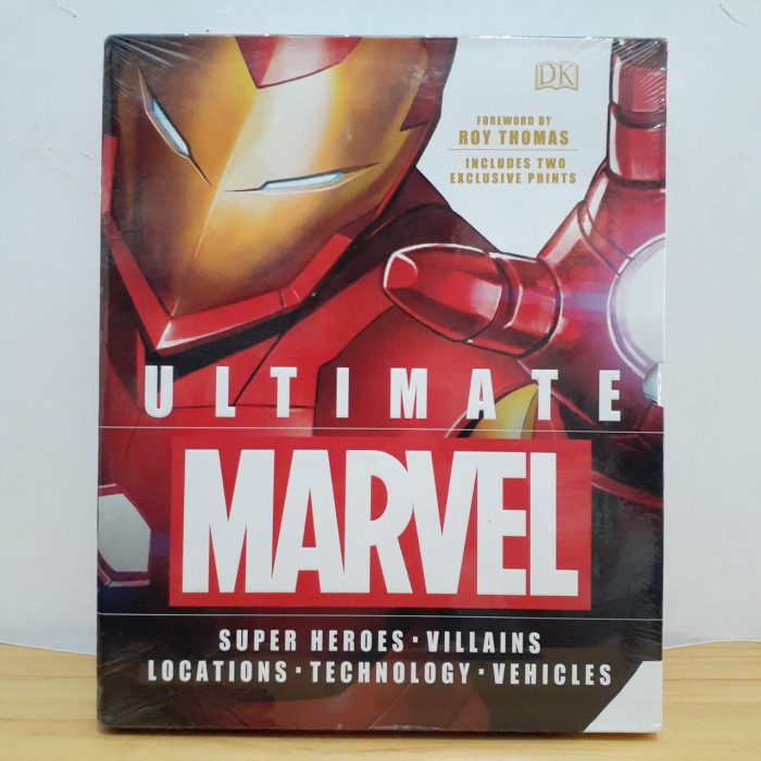 Jual ULTIMATE MARVEL DICTIONARY : SUPER HEROES, VILLAINS, LOCATION ...