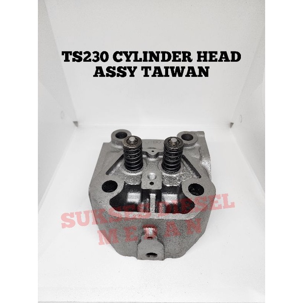 Jual TS230 TS 230 R Cylinder Head Assy Deksel Kop Mesin Diesel Yanmar ...