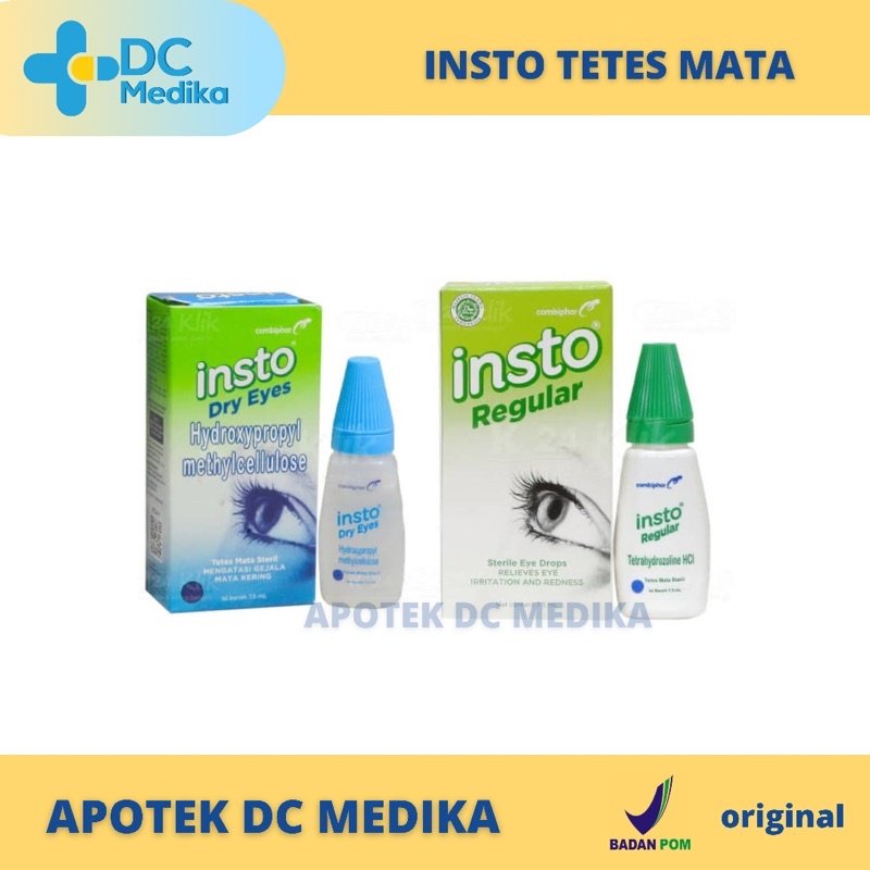 Jual Insto Tetes mata / Tetes mata merah / Tetes mata kering / mata ...