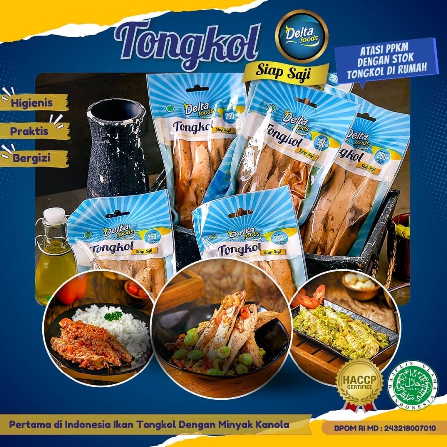 Jual Ikan Tongkol Delta Foods 250gr Siap Saji Enak Rasanya ikan Tongkol ...