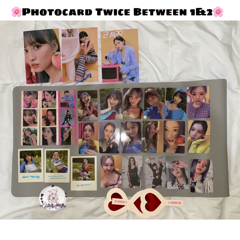 Jual [READY] PHOTOCARD PC JYP TWICE BETWEEN 1&2 POSTCARD POSTER FILM PHOTO POLAROID MESSAGE CARD ...