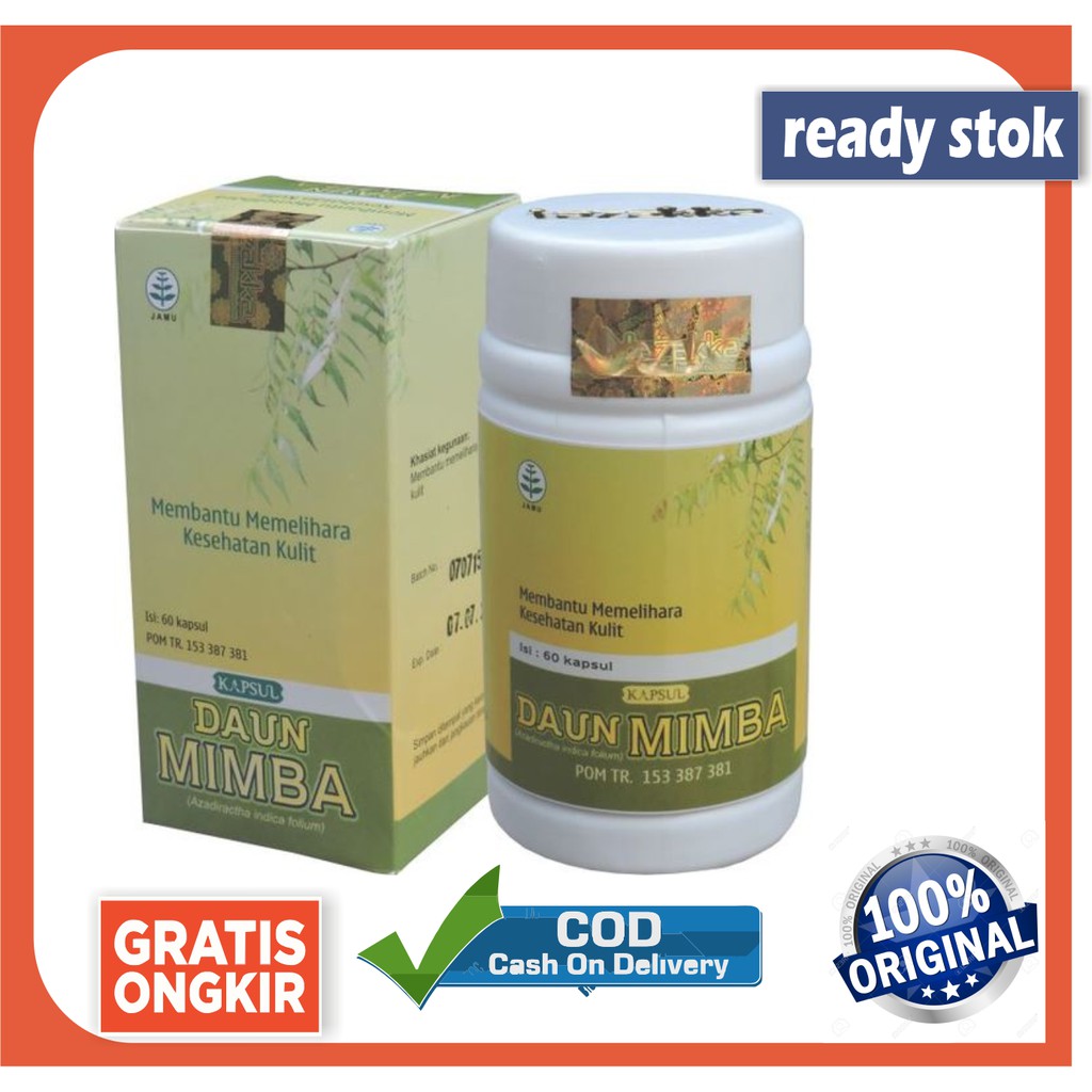 Jual Obat DISENTRI HERBAL DAUN MIMBA TAZAKKA ORIGINAL BERHOLOGRAM ...