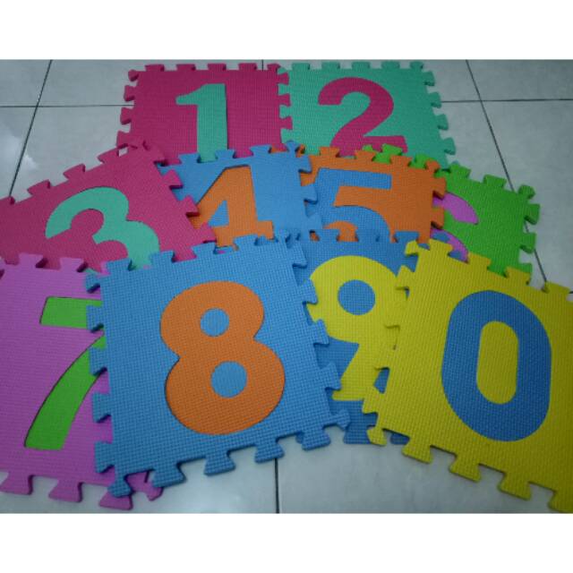 Jual Mainan Anak - Puzzle Warna (Alas duduk untuk mandi bola / lainnya ...