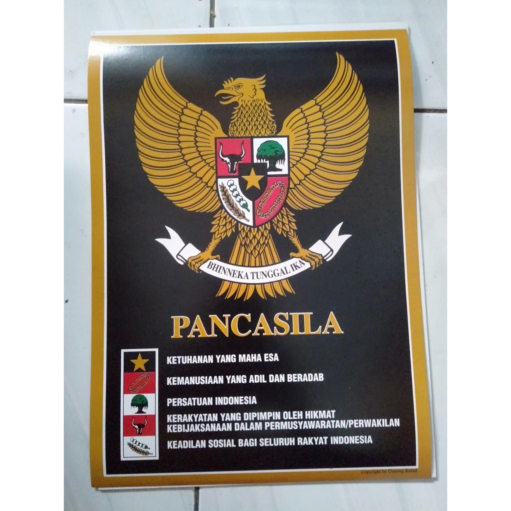 Jual Poster Pahlawan Nasional dan Garuda Pancasila A4 | Shopee Indonesia