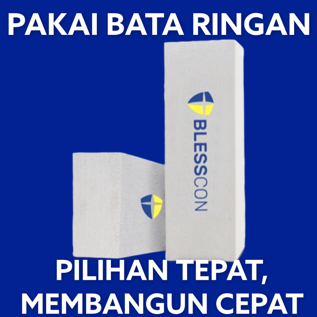 Jual BATA RINGAN BLESSCON (LOCO PABRIK) TEBAL 10CM | Shopee Indonesia
