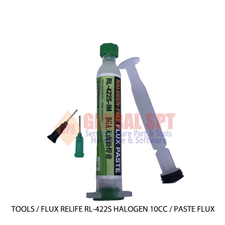 Jual TOOLS / TOOL FLUX RELIFE RL-422S HALOGEN 10CC / PASTE FLUX ...