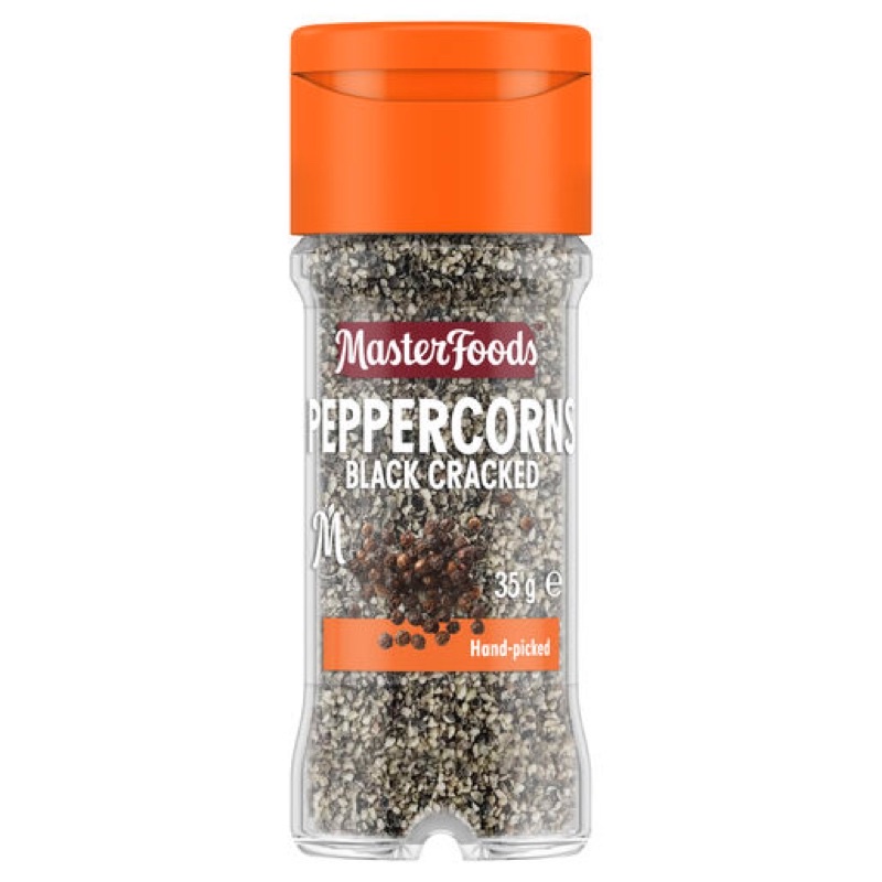 Jual Masterfoods Black Pepper Cracked 35g | Shopee Indonesia
